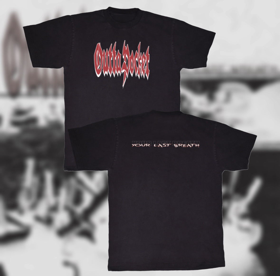 OUTTA POCKET YOUR LAST BREATH TEE – 365 MERCH